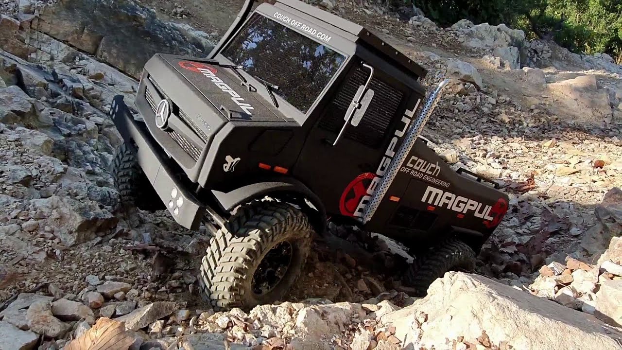 MERCEDES UNIMOG RALLY 4x4 | MAGPUL | MST CFX-W | Trail Run - YouTube