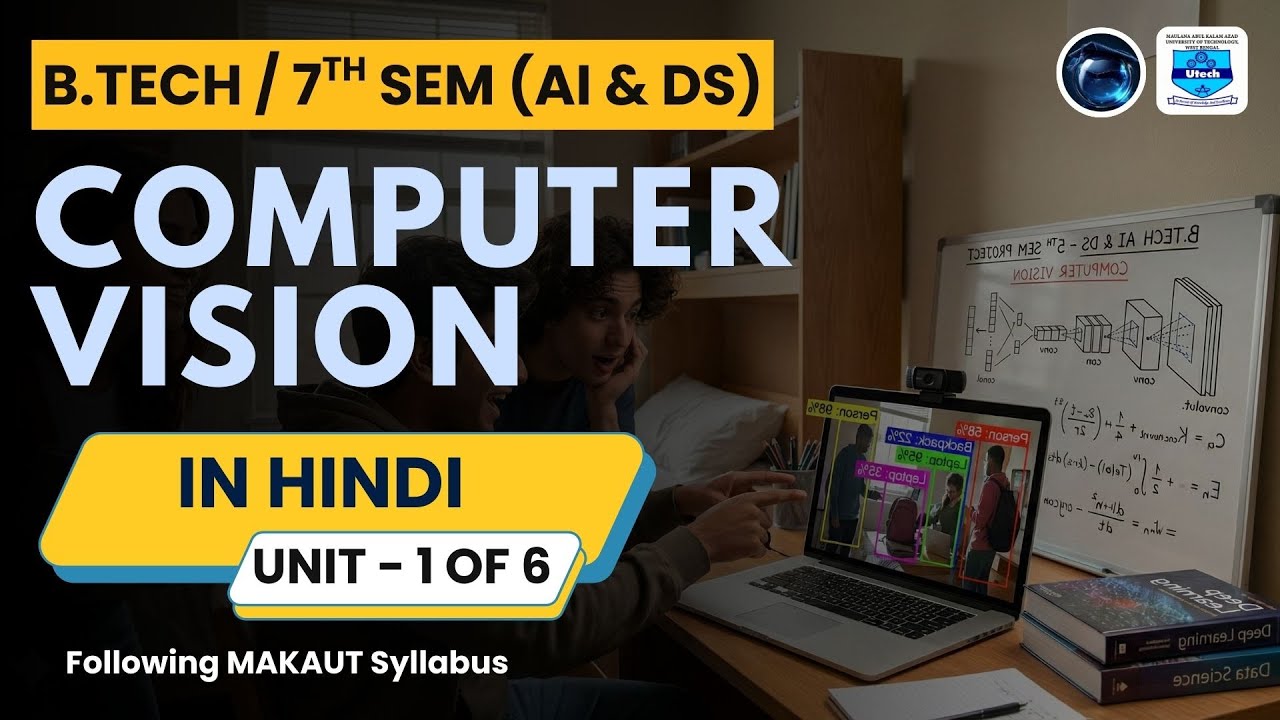 Computer Vision | Unit:1 Overview of Computer Imaging Systems | MAKAUT ...