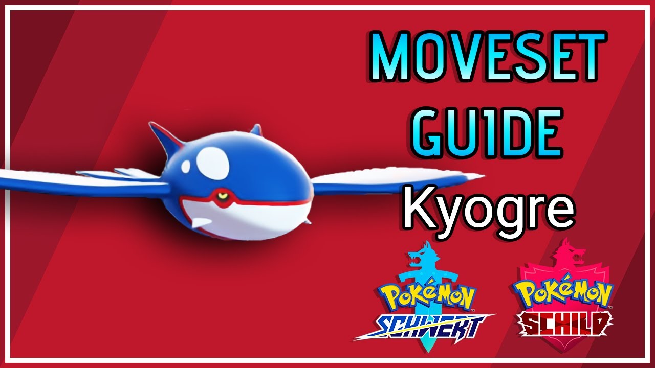 KYOGRE Competitive Moveset Guide + Counter (VGC 2021) 🔴 Pokemon Schwert ...