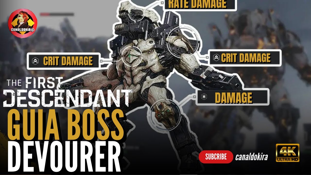 THE FIRST DESCENDANT GUIA BOSS DEVORER!!! - YouTube