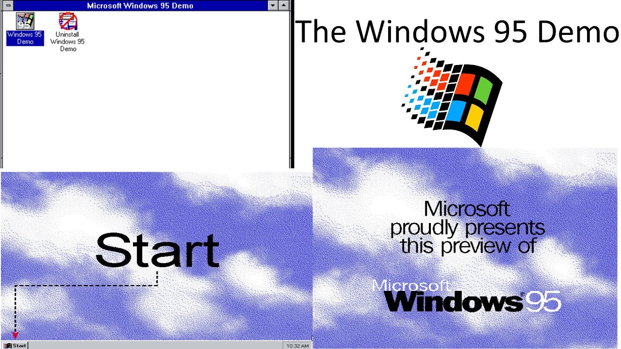 The Windows 95 Demo - YouTube