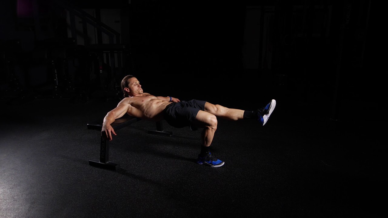 Single Leg Hip Thrust Isometric - YouTube