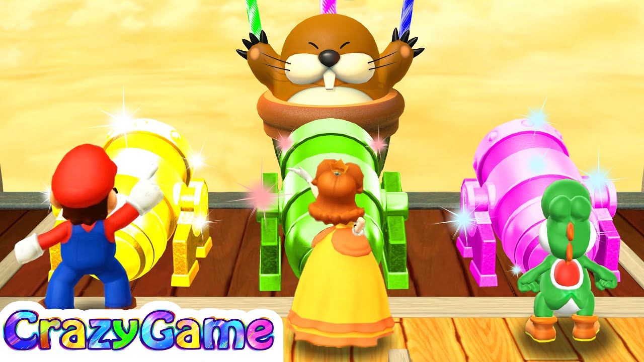 Mario Party 10 Bullet Bill Bullies +More MiniGames Gameplay - YouTube