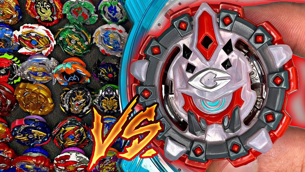 BEHEMOTH CYCLOPS VS TODOS OS BEYBLADES BURST RISE HYPERSPHERE DA ...