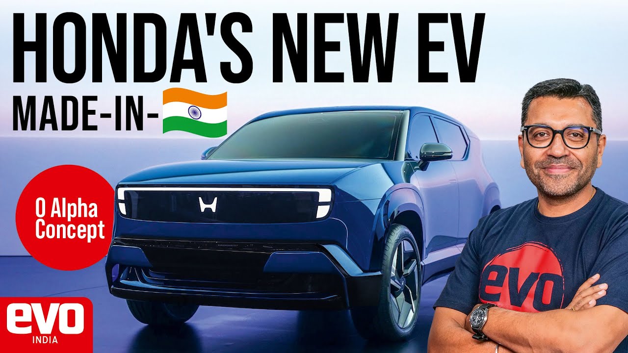 Honda 0 Alpha EV SUV Concept unveiled | India launch in 2027 ...