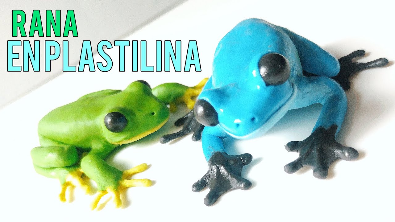 Como hacer una rana en plastilina | Tutorial fácil paso a paso - YouTube