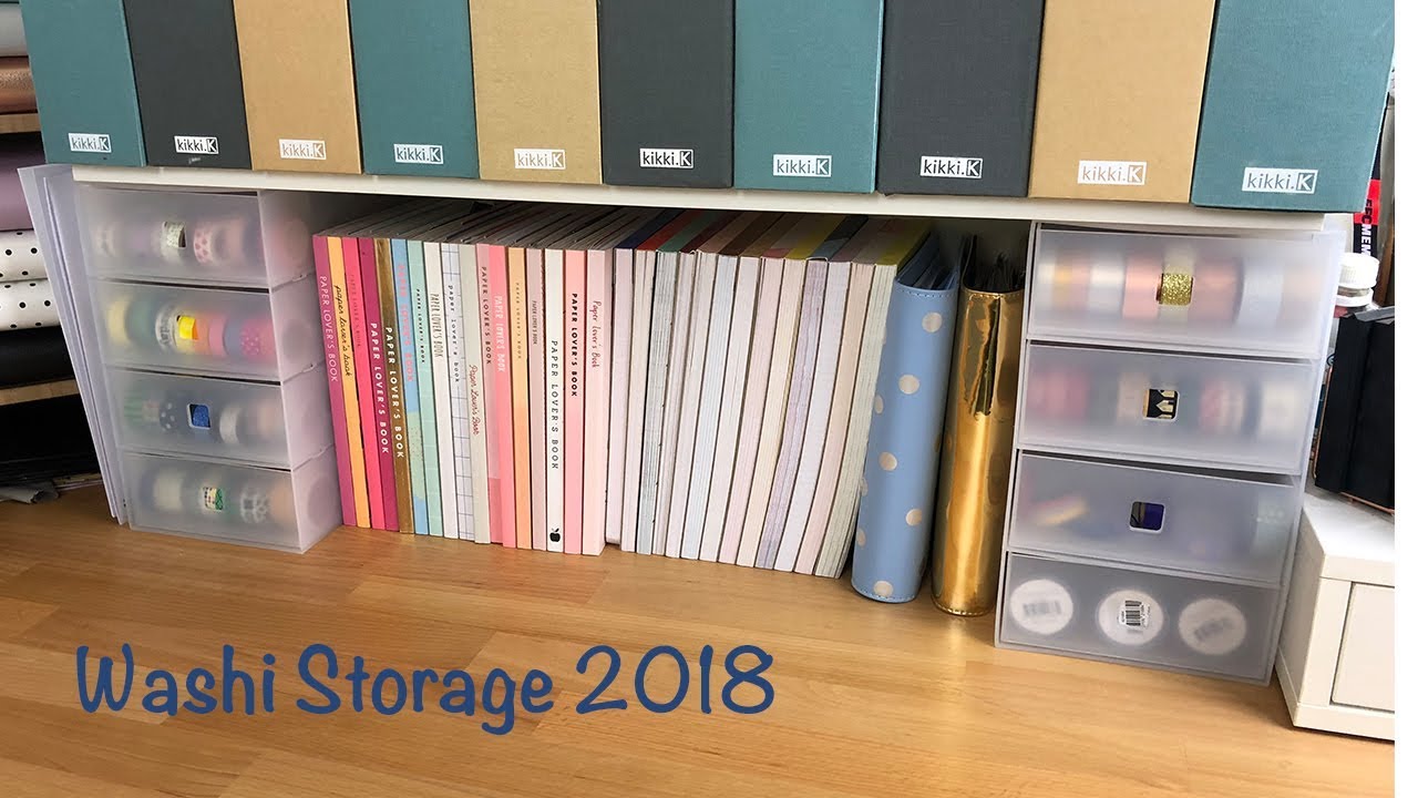 Washi Storage 2018 - YouTube