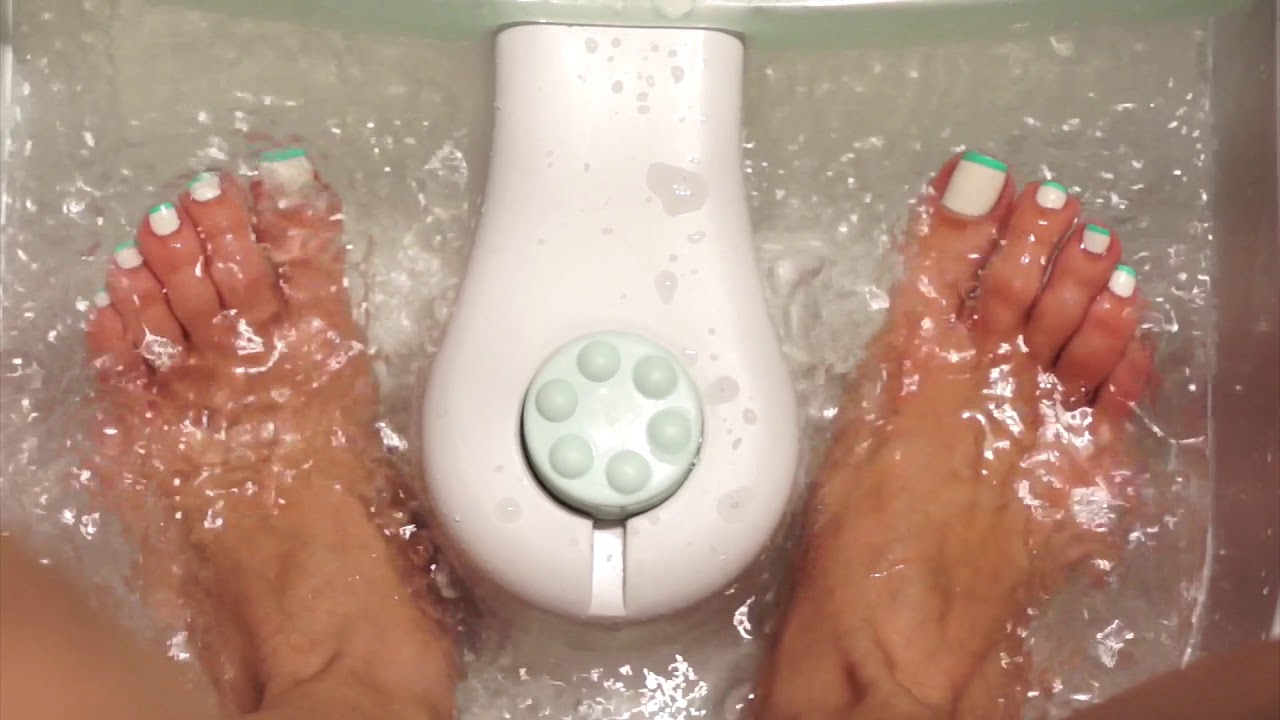 Foot Spa Msprettyfeet Pedicures Youtube