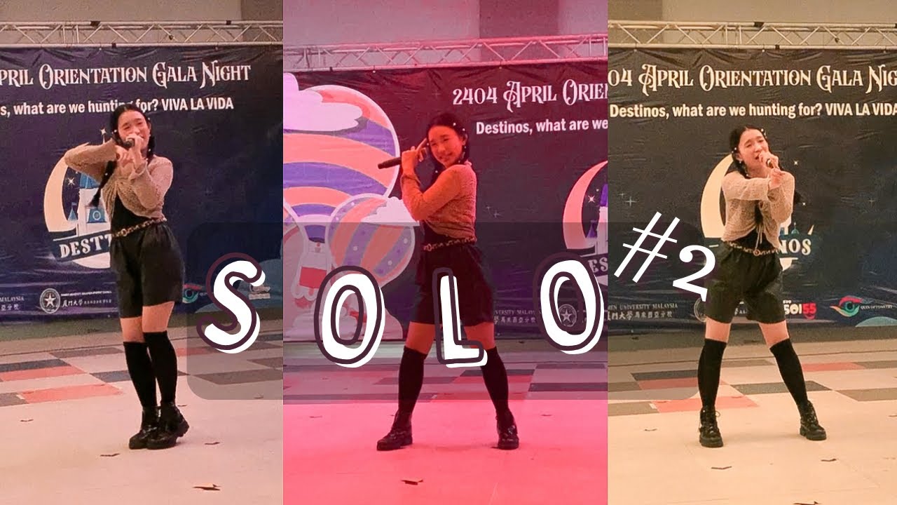 SOLO - JENNIE (Vocal & Dance Live Performance by Keisya Tan) || XMUM ...