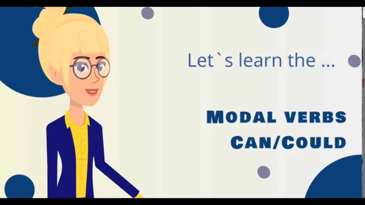 Model verbs Can and Could. HOW TO. English learning! - YouTube