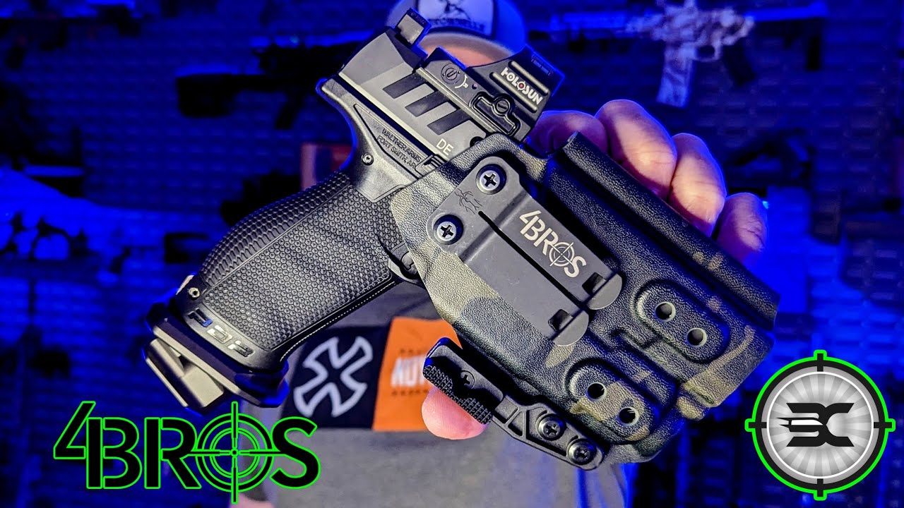 4 Brothers Walther PDP IWB light bearing holster 🔥 - YouTube