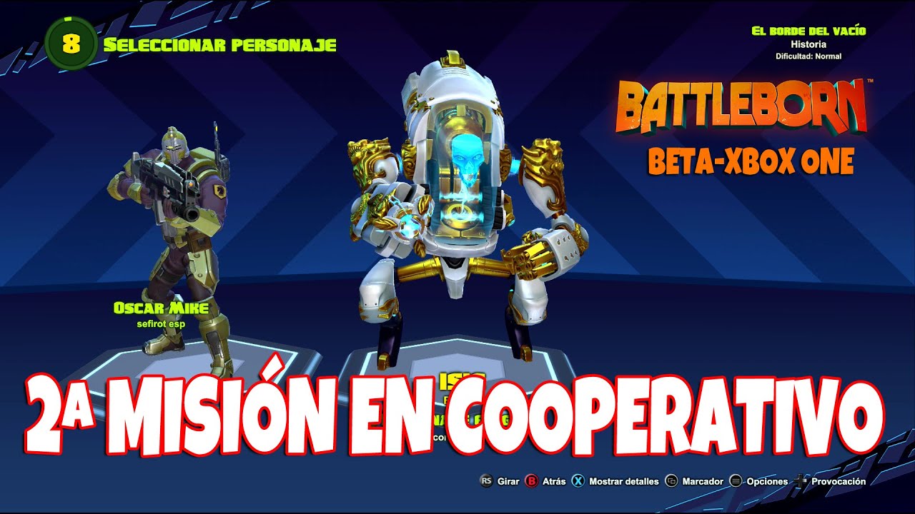 Battleborn ( Beta ) - Mision 2ª en cooperativo. ( Gameplay Español ...