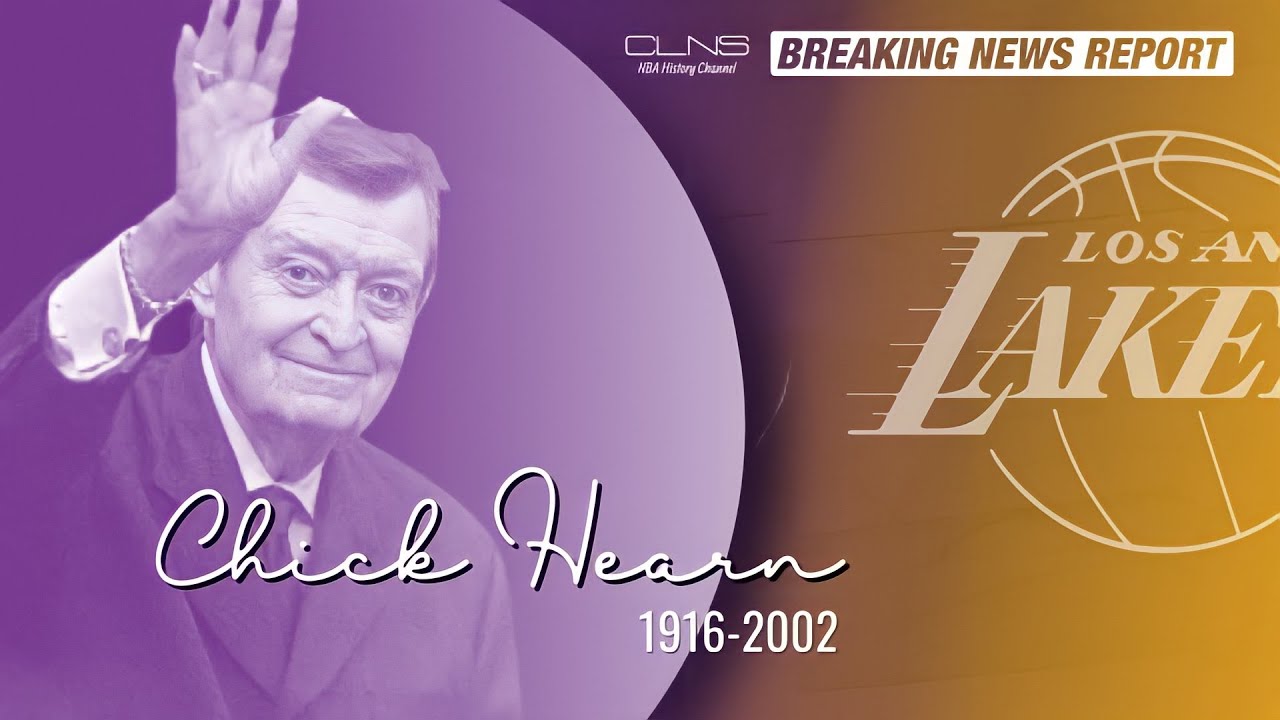 BREAKING NEWS REPORT: Chick Hearn Death Announced - YouTube