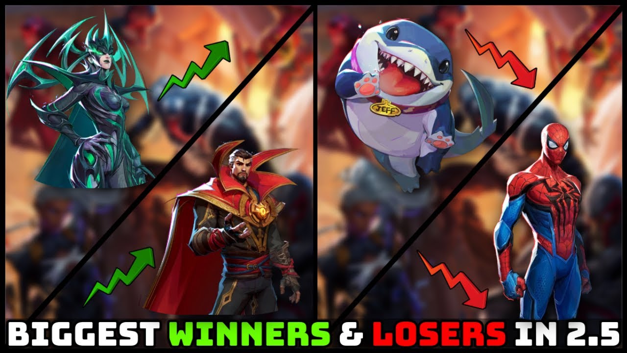 BIGGEST WINNERS & LOSERS IN SEASON 2.5 | MARVEL RIVALS - YouTube