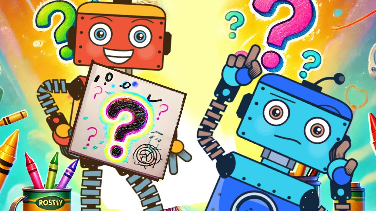 Can you solve the mystery drawing? 🤔🎨| Rusty's World - YouTube