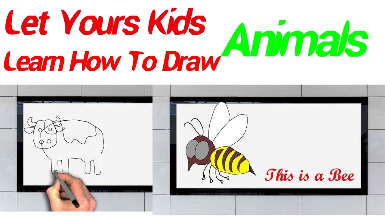 Learn To Draw For Kids #14 | រៀនគូររូប សំរាប់ក្មេងៗ - YouTube