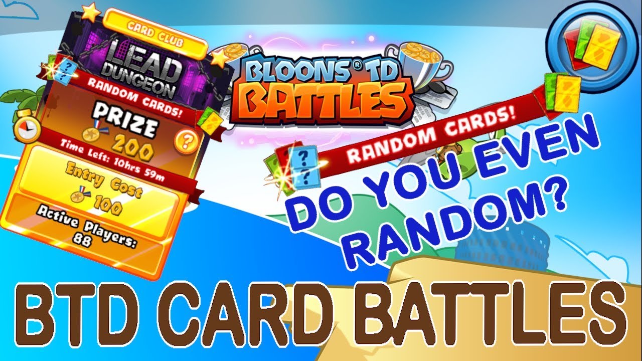 Do You Even Random? | BTD Battles Cards - YouTube