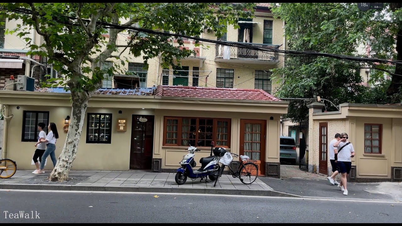 Fumin Road｜Walking Shanghai Tour｜Changle Road｜Xinle Road - YouTube