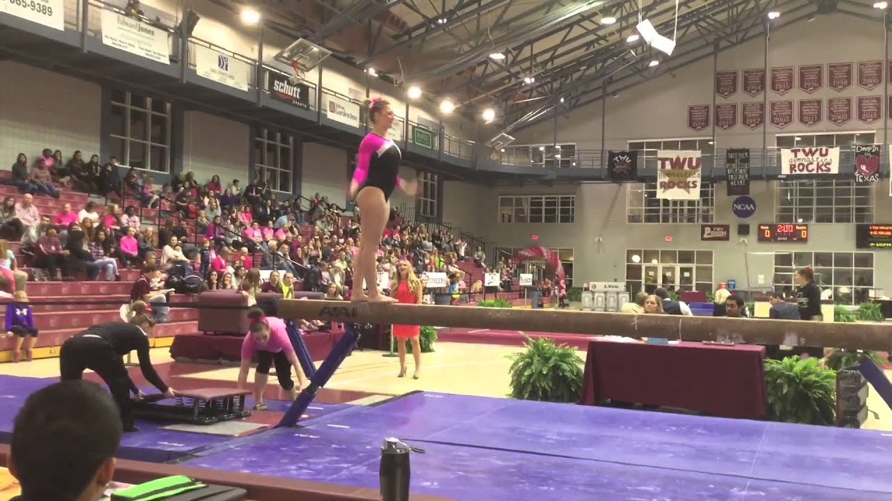 Madison Dickson Beam vs. Centenary 2-27-16 (Exhibition) - YouTube