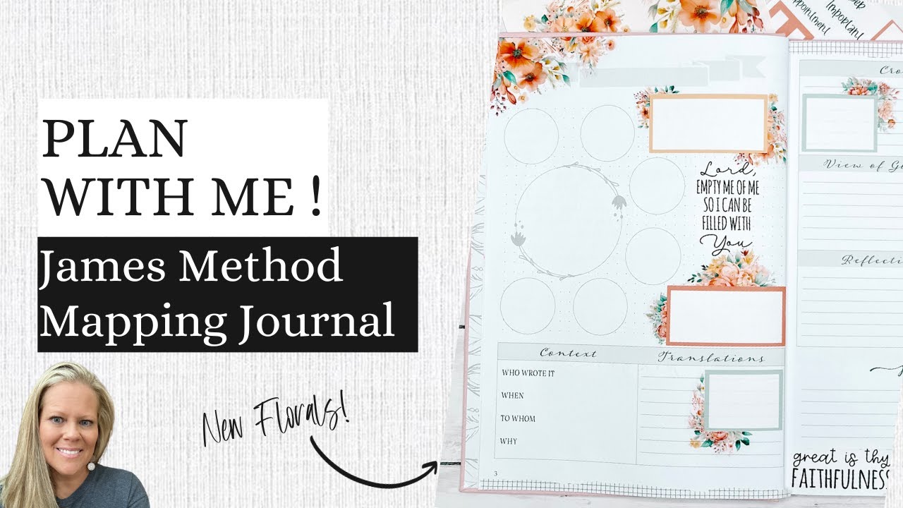 Plan With Me! | James Method Verse Mapping Journal - YouTube
