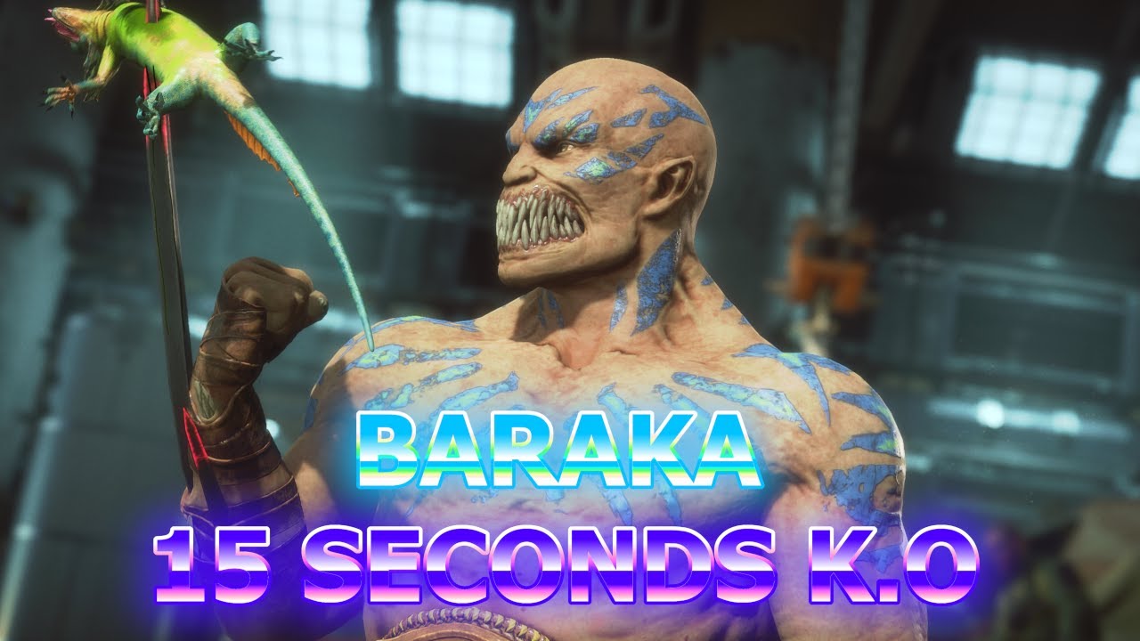 Baraka 100% Damage in 15 Seconds - YouTube