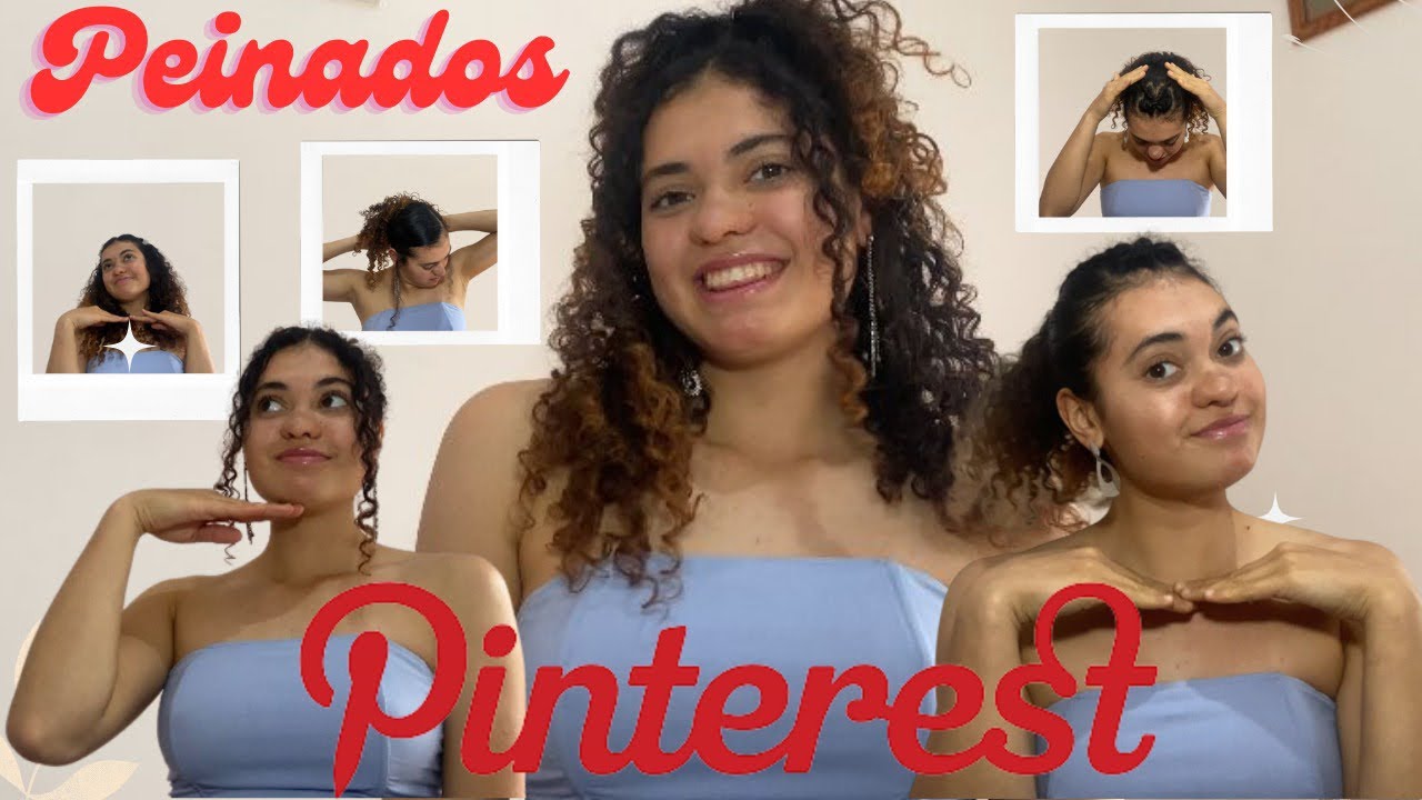 Probando PEINADOS DE PINTEREST 😅 fácil y rápido LUCI tu PELO con estos ...