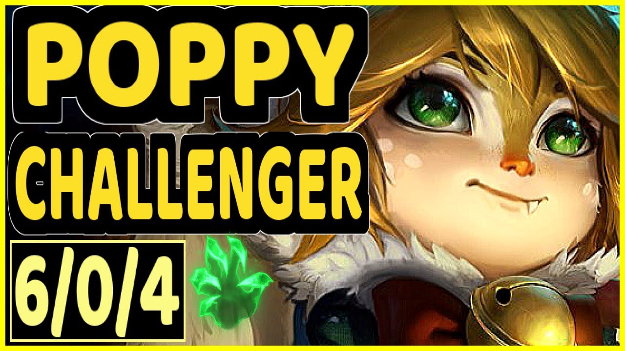 SCARFACE (POPPY) vs JAYCE - 6/0/4 KDA TOP CHALLENGER GAMEPLAY - EUW ...