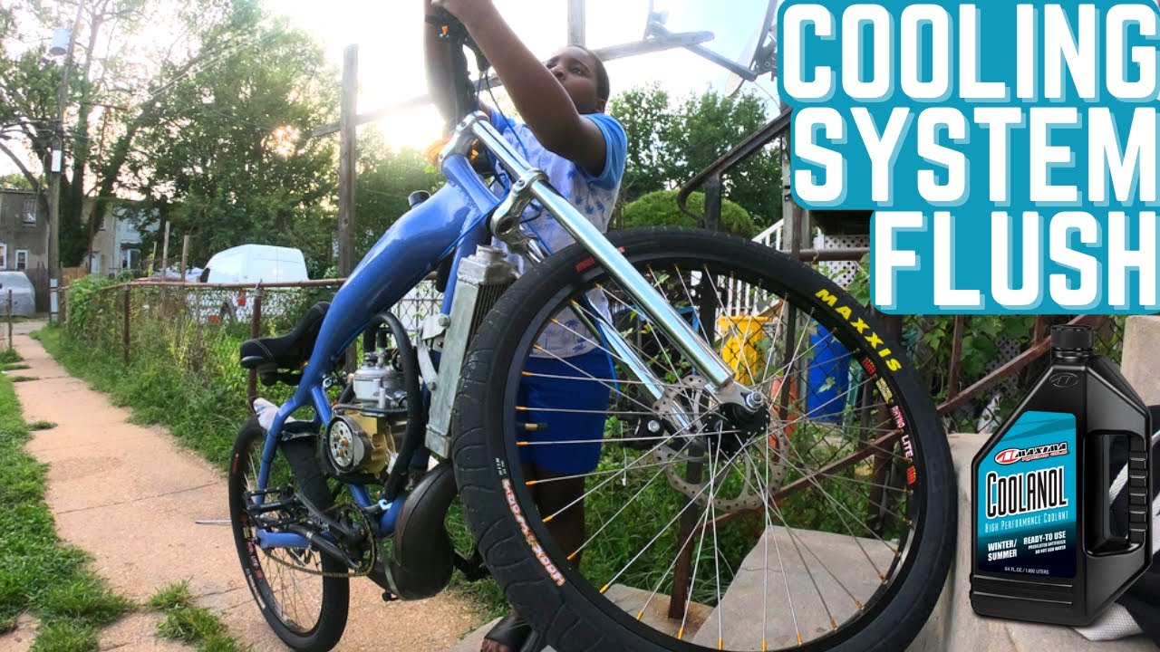 Flush And Service My Radiator And Cooling System On My Bike - YouTube