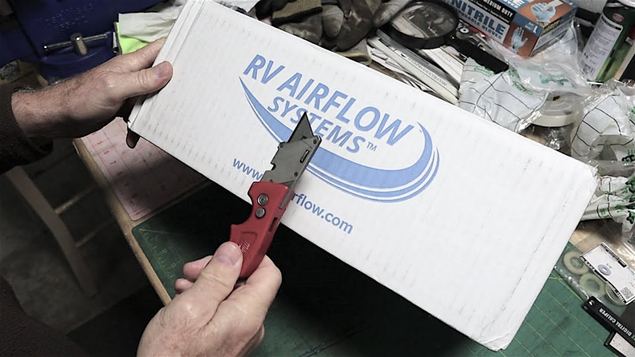 RV Airflow Systems AC Plenum Modification UNBOXING - YouTube