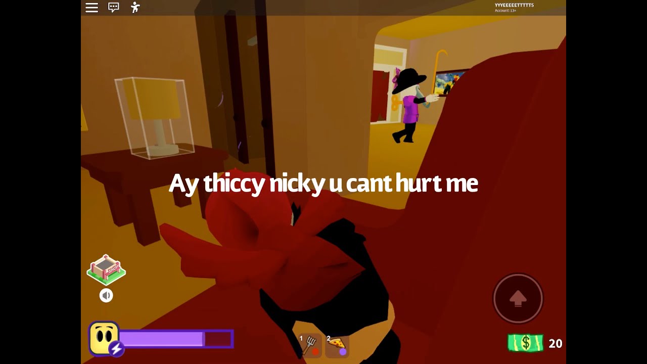 Roblox but thiccy nicky - YouTube