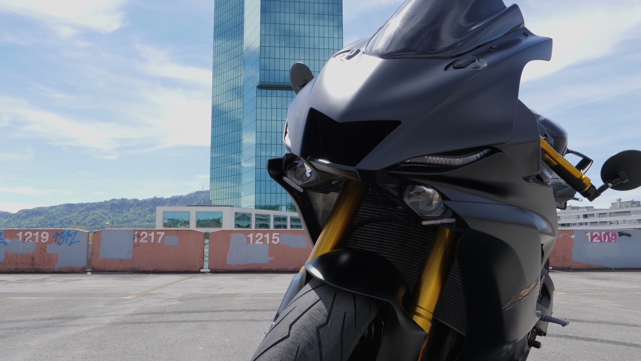 Yamaha R6 - Black and Gold - YouTube
