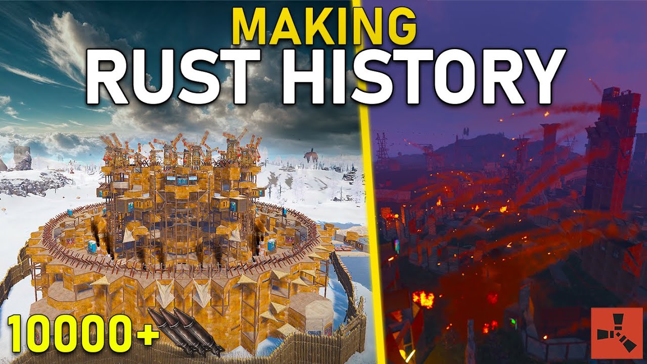 How We Made Rust History! | 8000+ Rocket Raid | Vital EU Medium | Rust ...