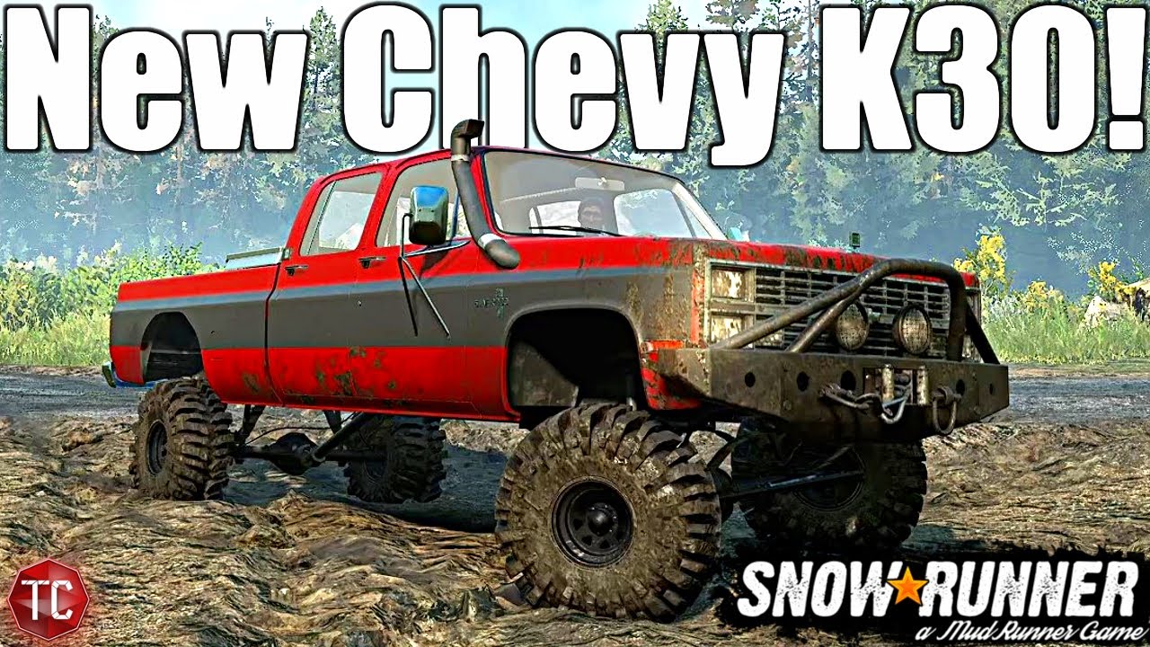 SnowRunner: This NEW CHEVY K30 is REALISTIC & HIGHLY DETAILED! - YouTube