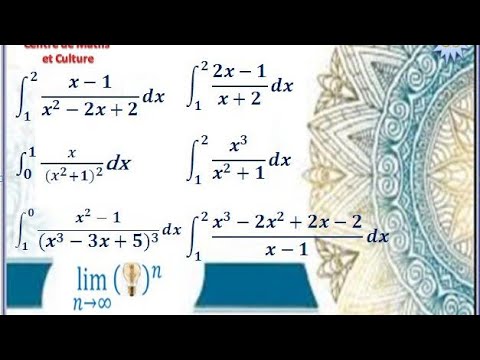 Calculs integrales: Astuces pour le calcul des integrales( partie1)|| 2 ...