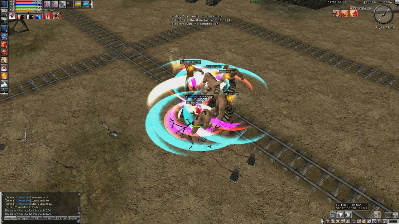 Ran Online | Guillotine Master - YouTube