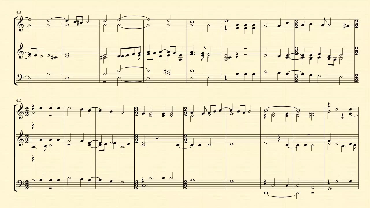 G.P. da Palestrina - Missa "Papae Marcelli" - 2. Gloria - arr. for ...