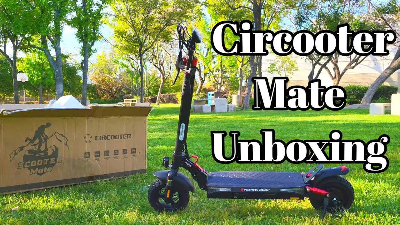 Circooter Mate Unboxing - Best affordable and powerful electric scooter ...