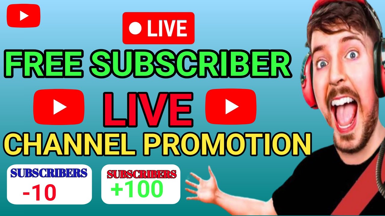Get 100 subscriber 2 मिनट में ले जाओ || Free subscriber || free channel ...