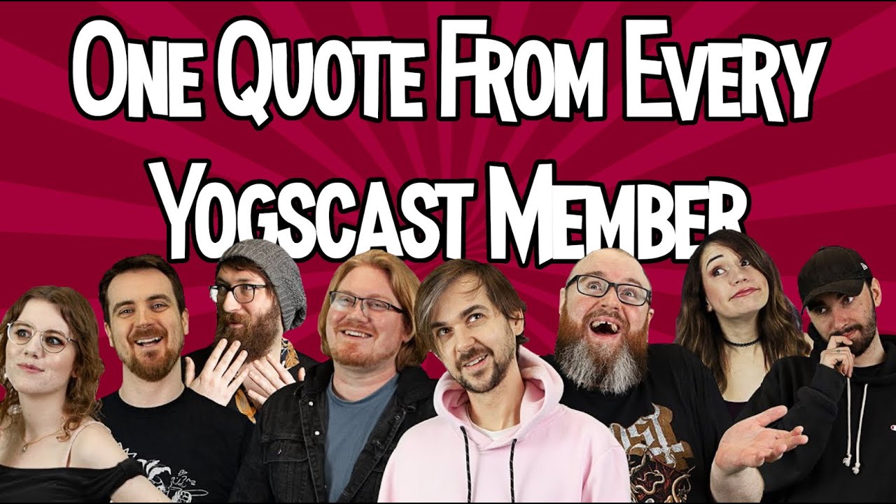 One Quote From Every Yogscast Member - YouTube