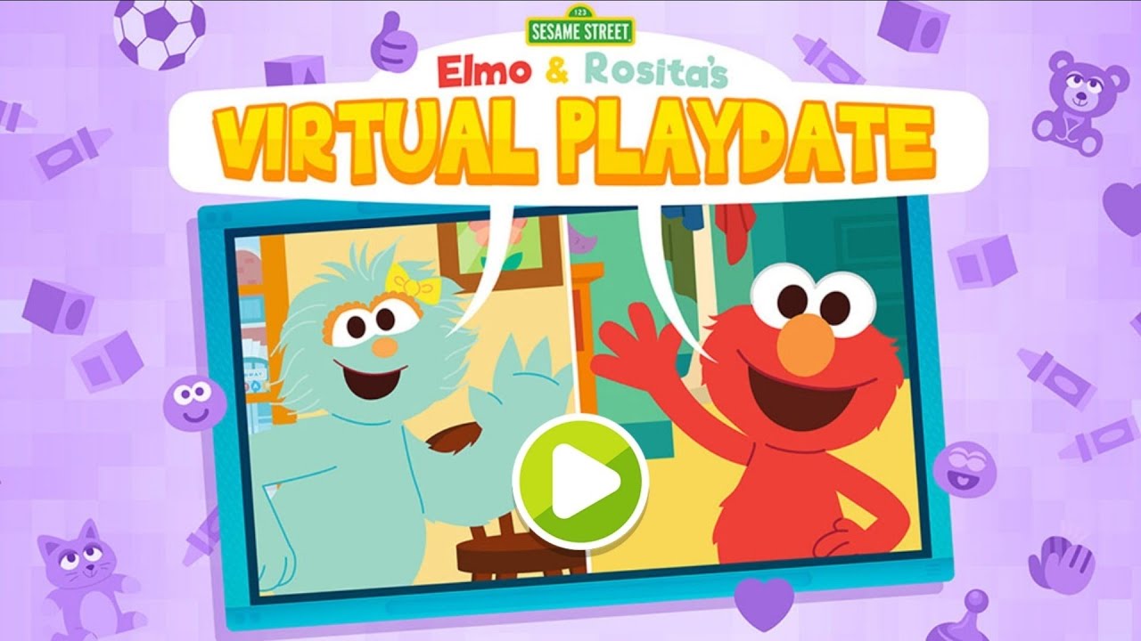 SESAME STREET : Elmo & Rosita's VIRTUAL PLAYDATE ⭐ PBS KIDS Game - YouTube