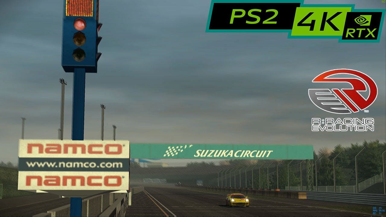 R:RACING EVOLUTION / 4K PS2 emulator PCSX2 / RTX 2080ti - YouTube