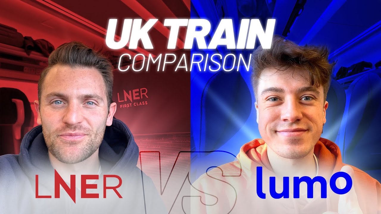 British Train BATTLE - First Class LNER vs Budget Lumo - YouTube