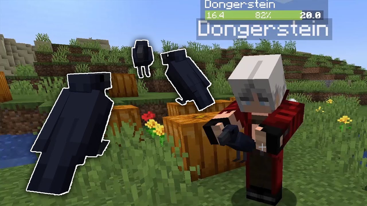 How to Tame a Crow in Minecraft - YouTube