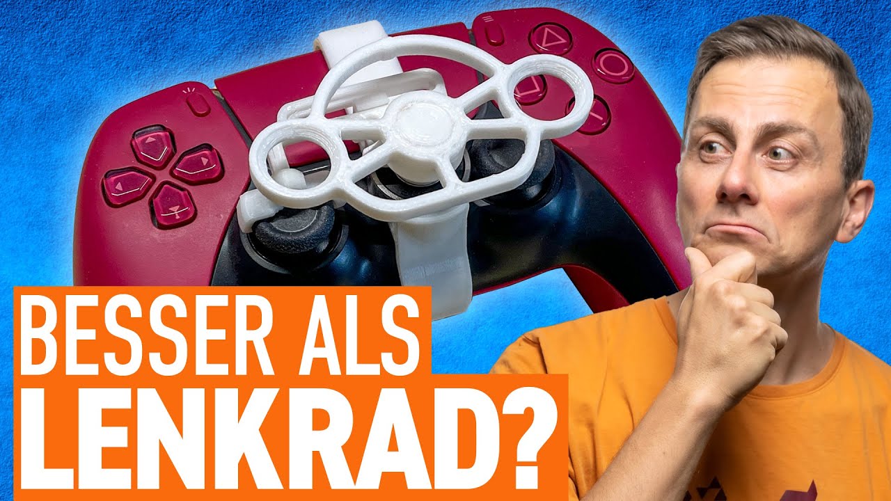 Billiger als jedes Lenkrad - Mini-Wheel für den Controller - YouTube