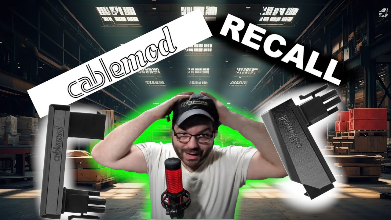 Cablemod Angled Adapter Recall - YouTube