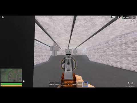 Shooting New Python Colt Gun in ERLC - YouTube