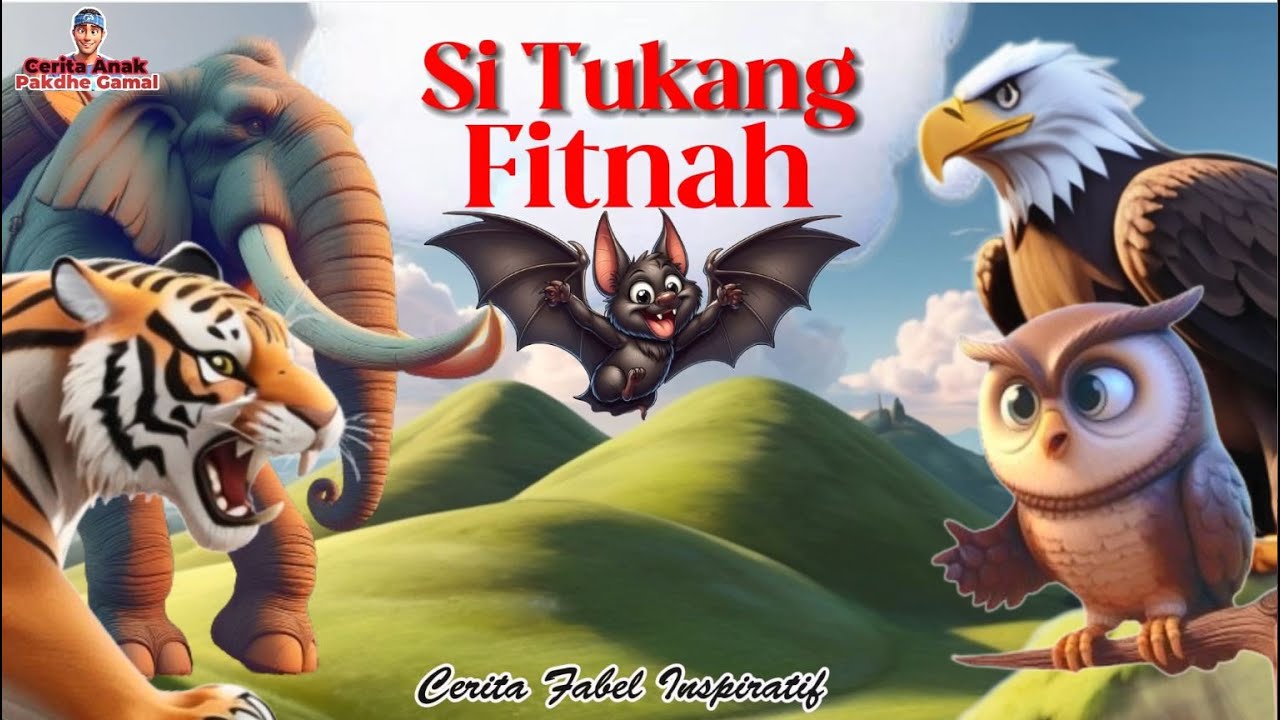 SI TUKANG FITNAH – Cerita Fabel Anak Bahasa Indonesia – Dongeng Hewan - YouTube