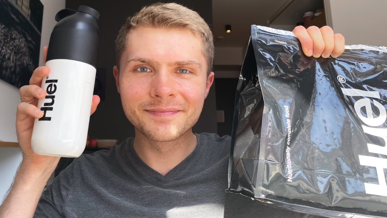 Why Huel is the perfect office food/lunch - YouTube