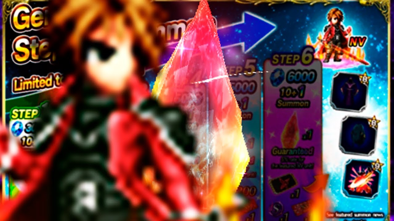 [FFBE] - TIRANDO UNOS STEPS POR GENESIS!! - YouTube