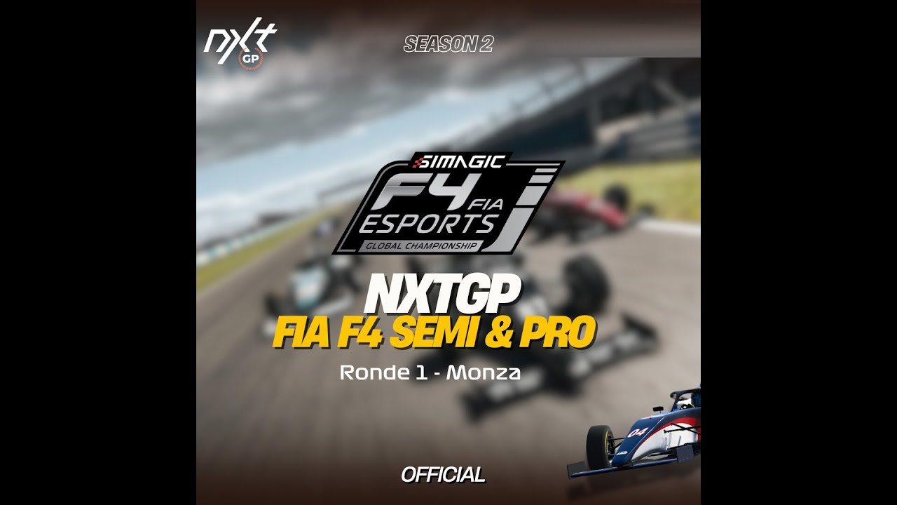 NXTGP Seizoen 2025-2 FIA F4 - Ronde 1 - Monza - YouTube